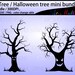 Halloween Spooky Tree / Halloween Tree Silhouette / Spooky - Etsy