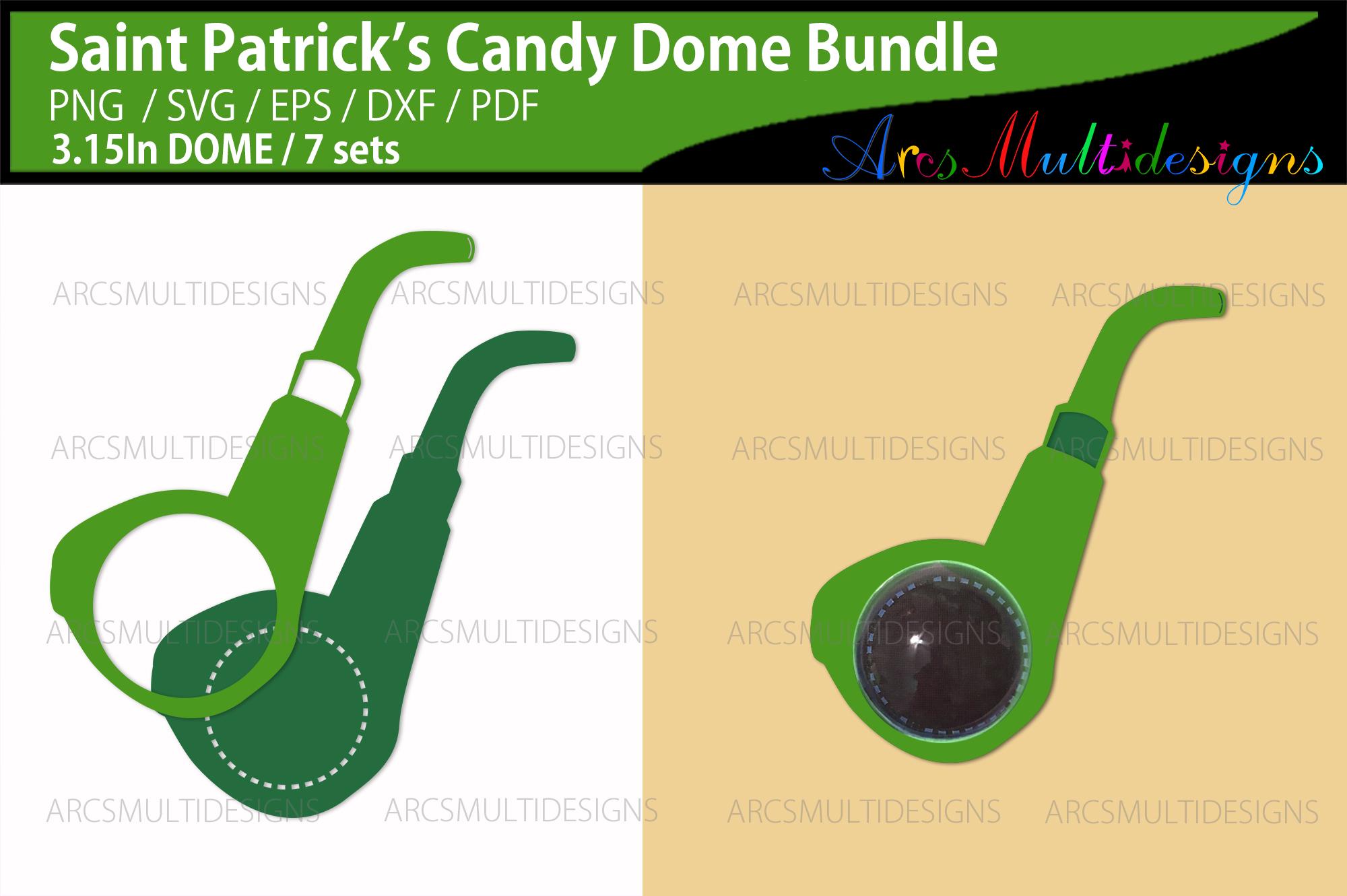 St. Patrick's Candy Dome SVG Bundle: Beer, Harp, Shamrock (digital File ...