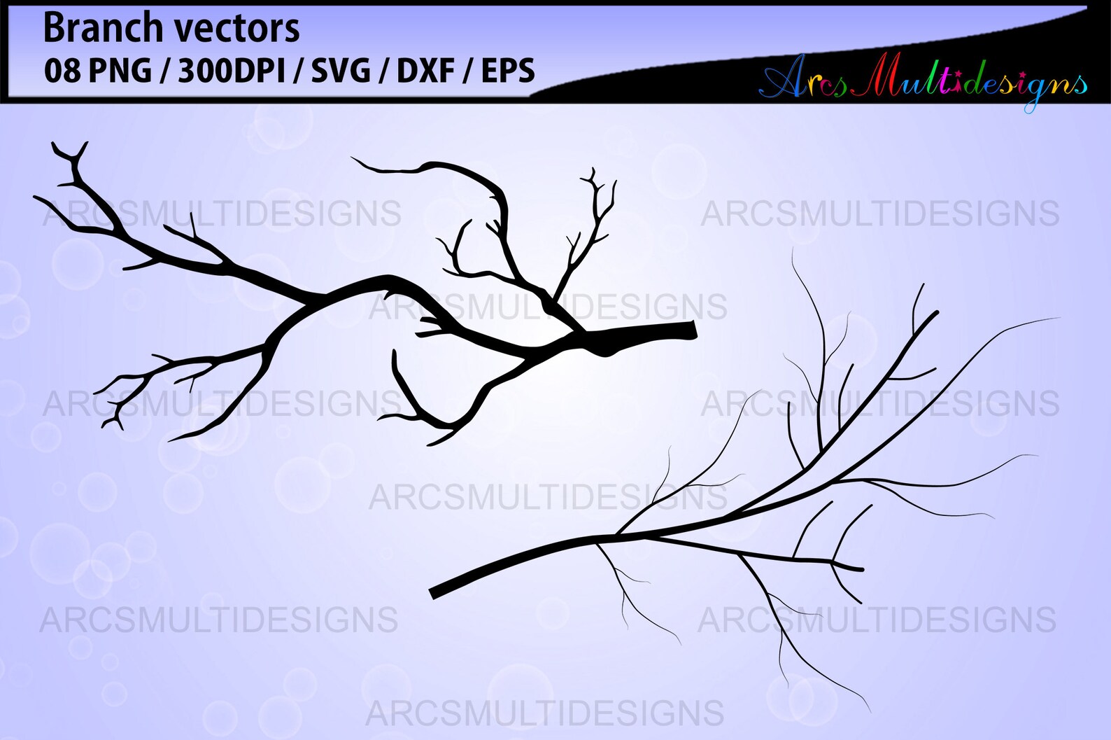 Branch Silhouettes Svg / Bare Branch / Branch Vector / Branch - Etsy