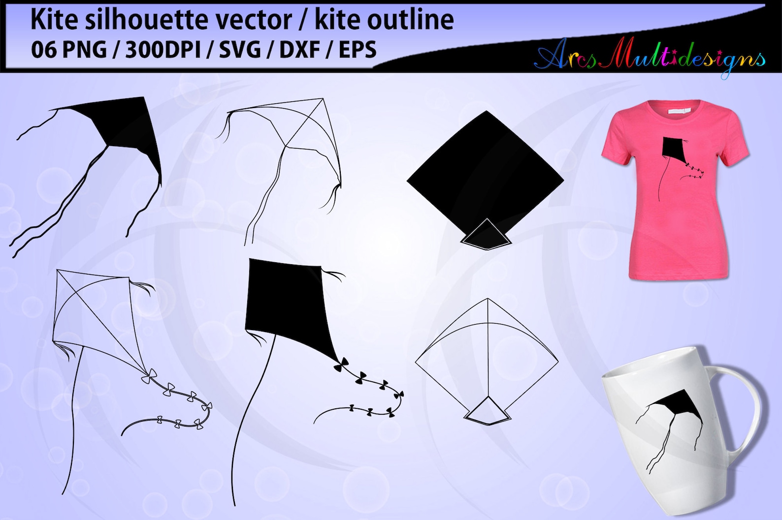 Kite Svg / Kite Silhouette / Kite Clipart / Kite Outline - Etsy