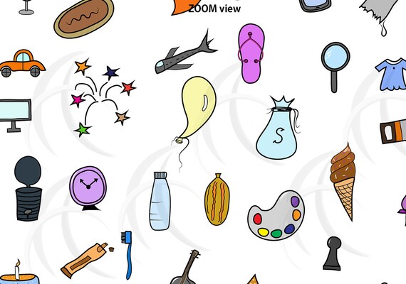 Random Objects Clipart