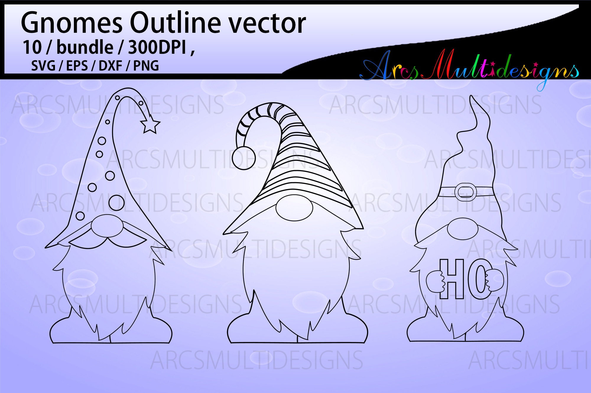 Gnomes Outline Svg / Gnomes Outline Vector / Gnomes Silhouette - Etsy