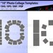 Number 10 Photo Collage Template / Photo Collage Svg / Number Shape ...