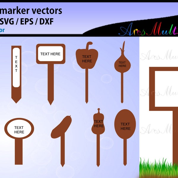 Marker Svg Clipart - Etsy