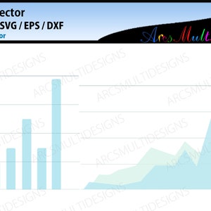 Graph Svg / Graph Vector / Pie Graph / Bar Graph Vector - Etsy