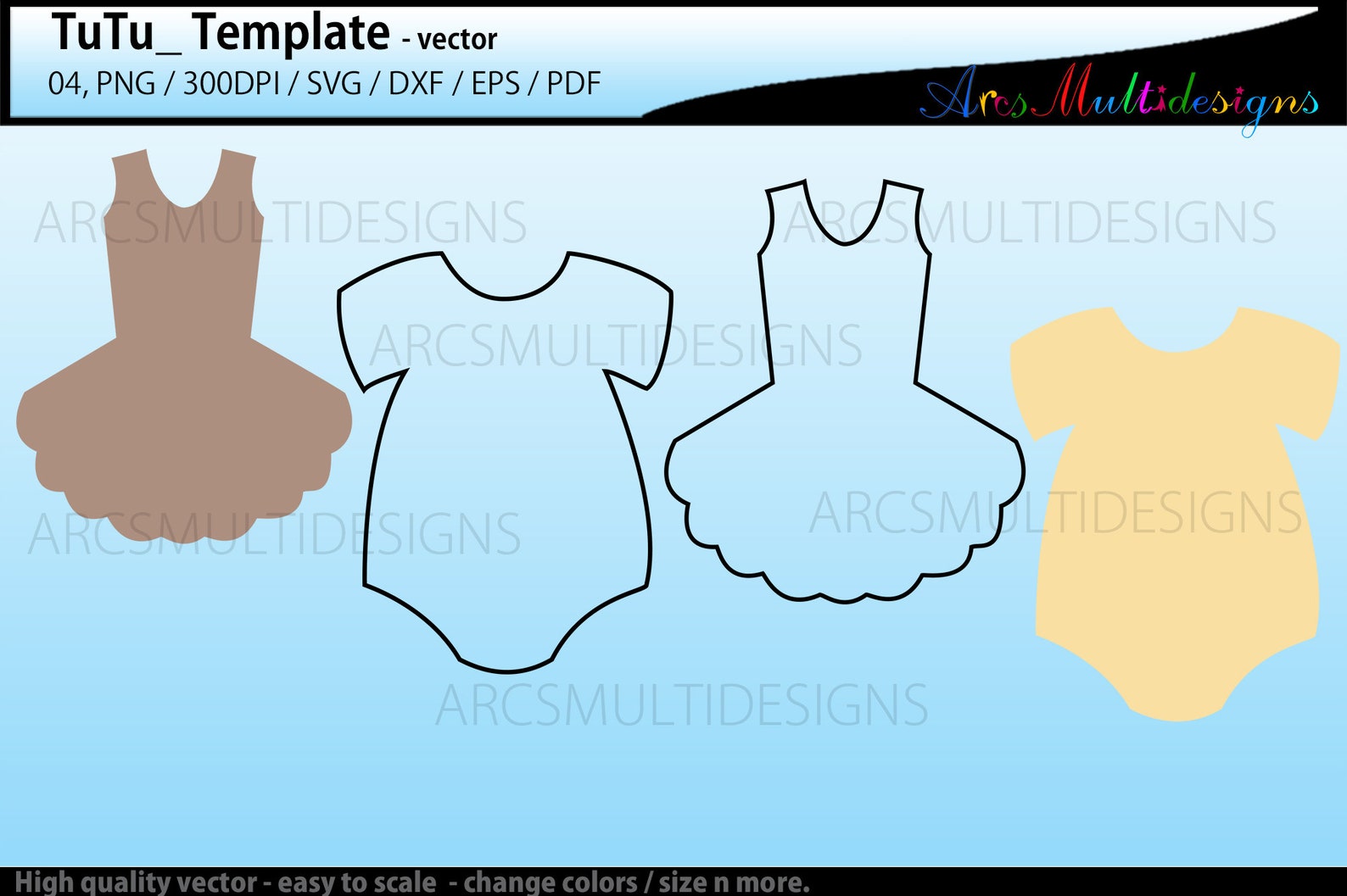 Tutu Template / Tutu Svg / Tutu Baby Shower Template / Tutu - Etsy