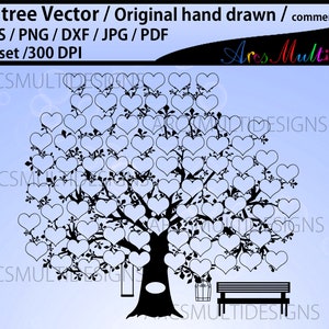 Family Tree Svg Bundle V2, Family Tree Bundle With Pets, SVG Family ...