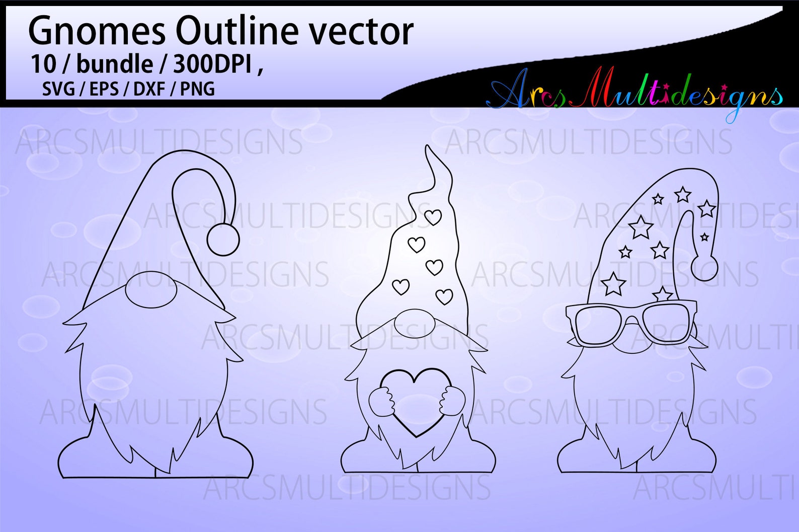 Gnomes Outline Svg / Gnomes Outline Vector / Gnomes Silhouette - Etsy