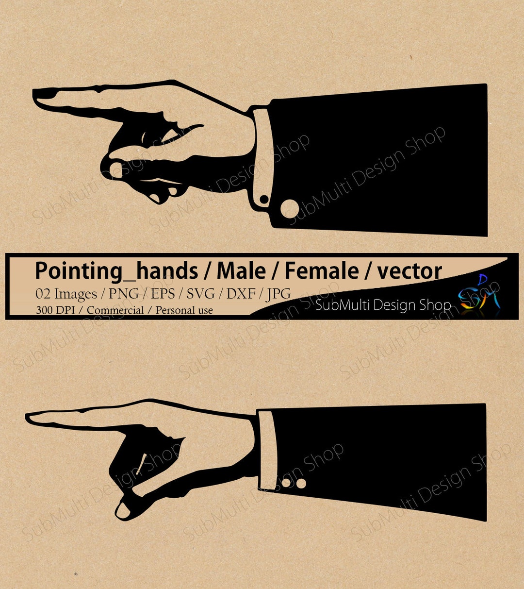 Pointing_hands / Pointing Hands Silhouette / Male Hand / Femle Hand ...