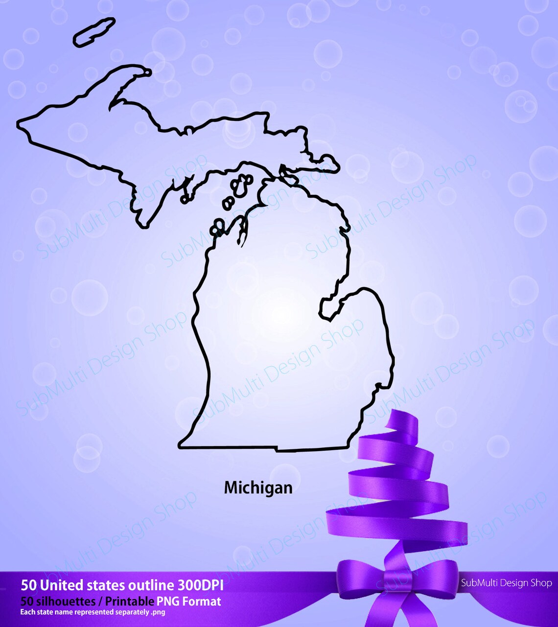 Buy 50 United States Map / States Outline Map /united States Map Online ...