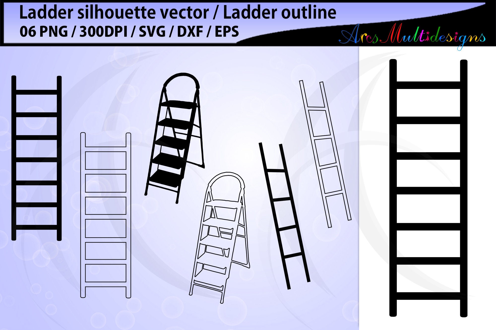 Ladder SVG / Ladder Clipart / Ladder Silhouette Svg / Ladder - Etsy ...