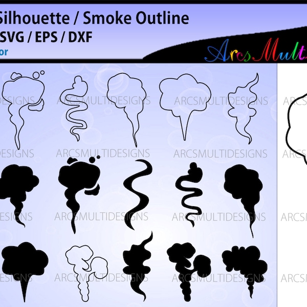 Smoke Svg - Etsy