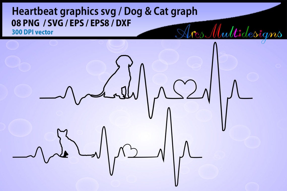 Heartbeat Graphics and Illustration / Heartbeat Graph SVG / Beats Svg ...