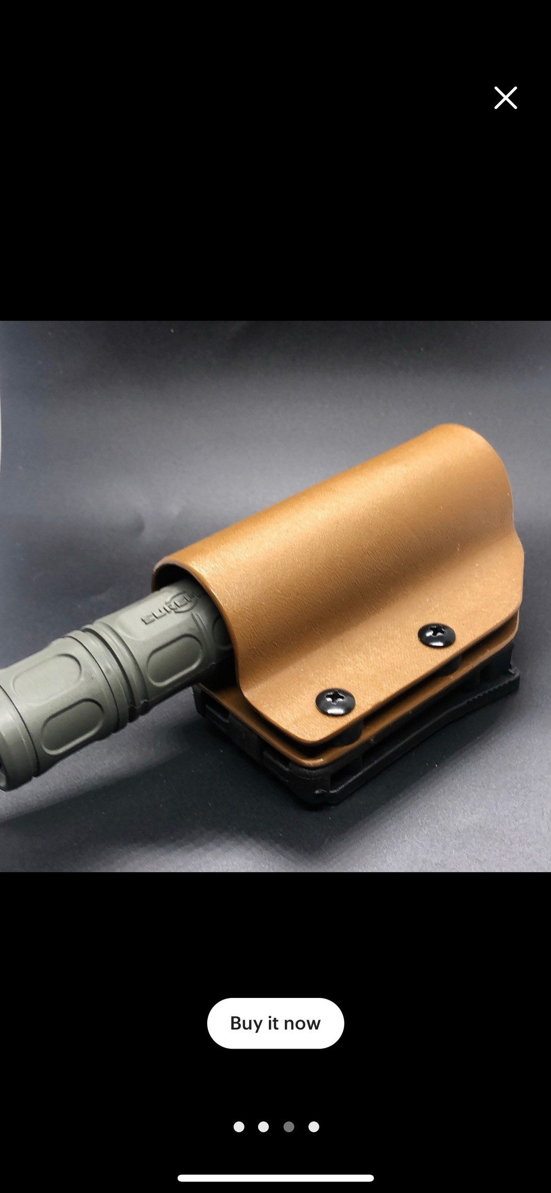 Flashlight Holder Muzzle Down. - Etsy