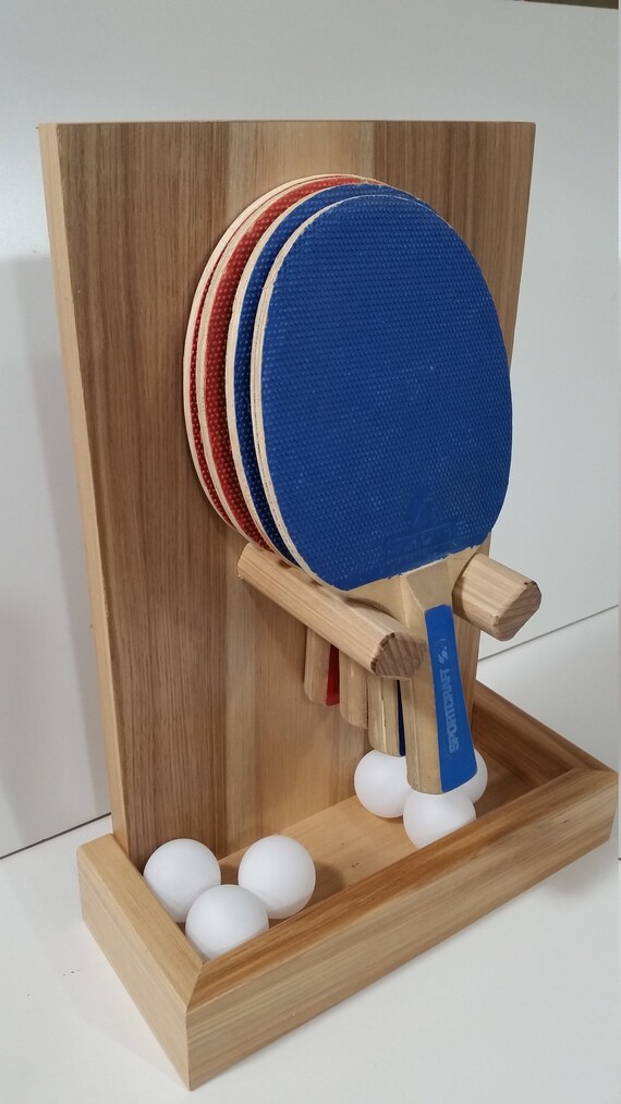 Ping pong paddle holder | Etsy