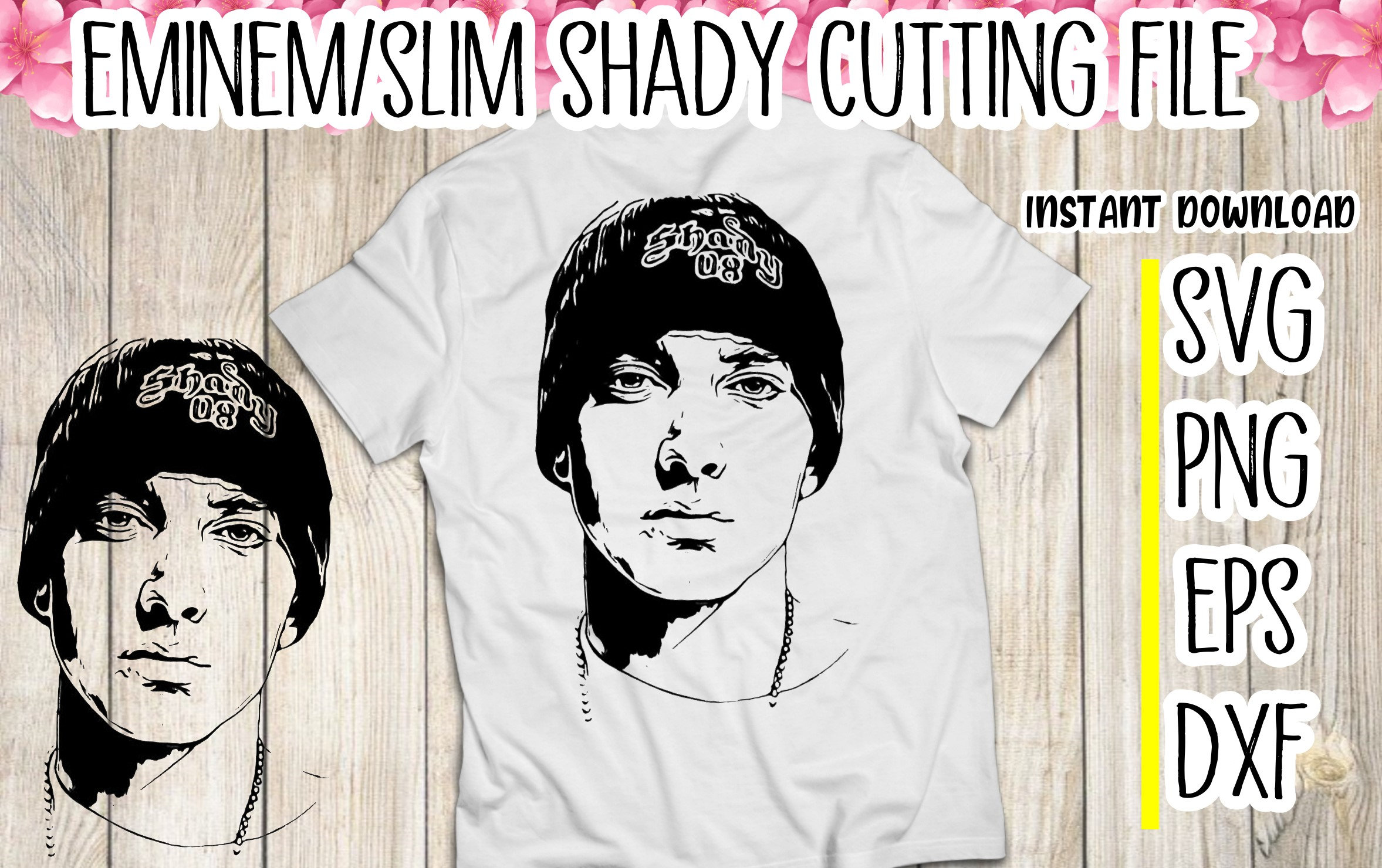 Eminem SVG Cutting File Also in Dxf and Png File Formats - Etsy Canada