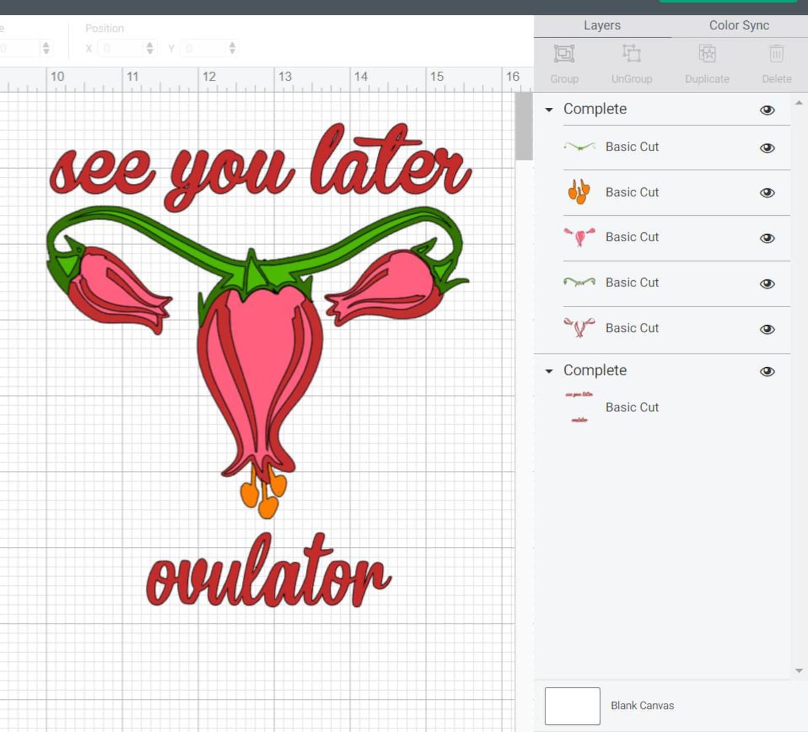 Funny Hysterectomy SVG Cutting File See You Later Ovulator - Etsy