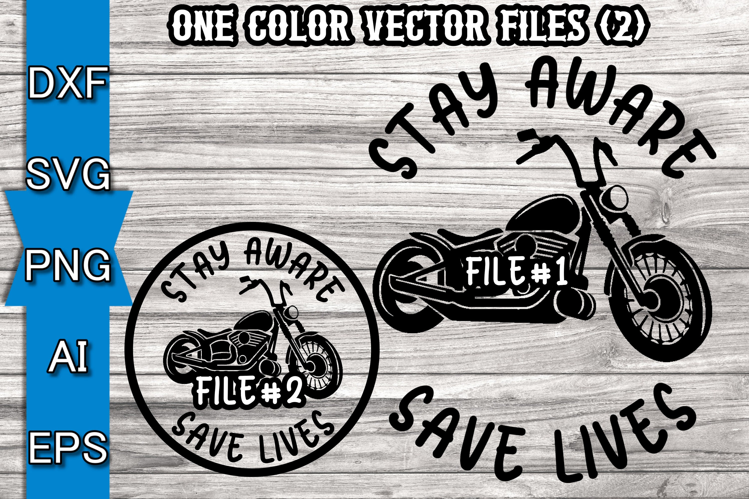 Motorcyle Safety Awareness Svg Motorcycle Svg Round - Etsy