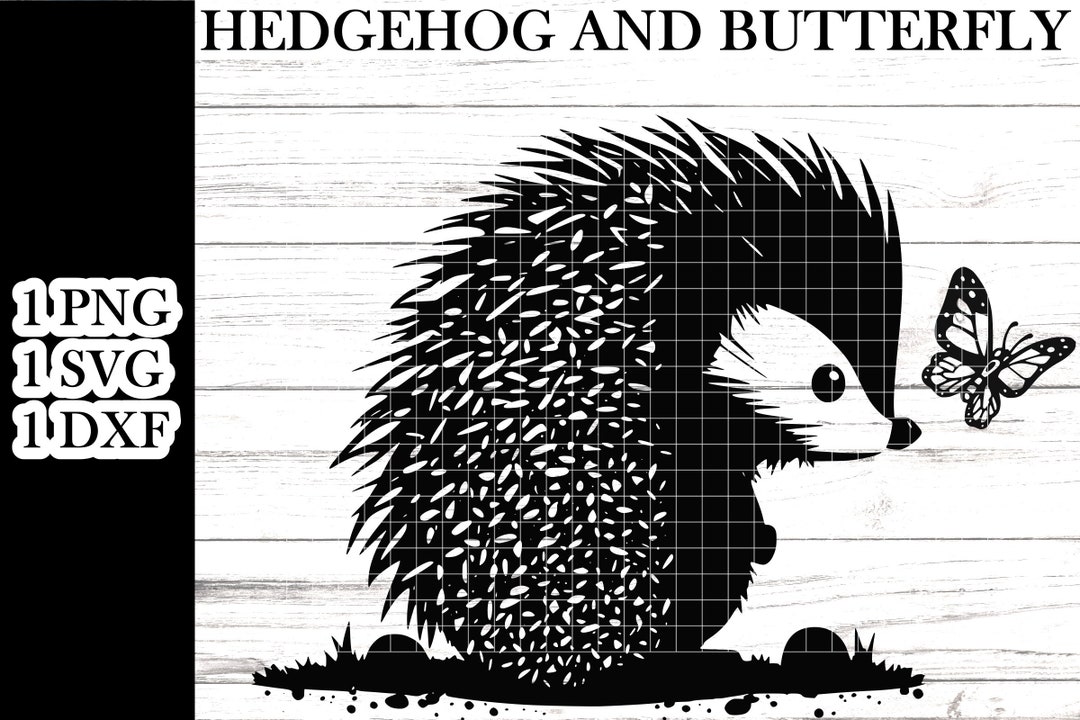 Hedgehog Svg - Hedgehog Cutting File - Hedgehog Engraving File ...