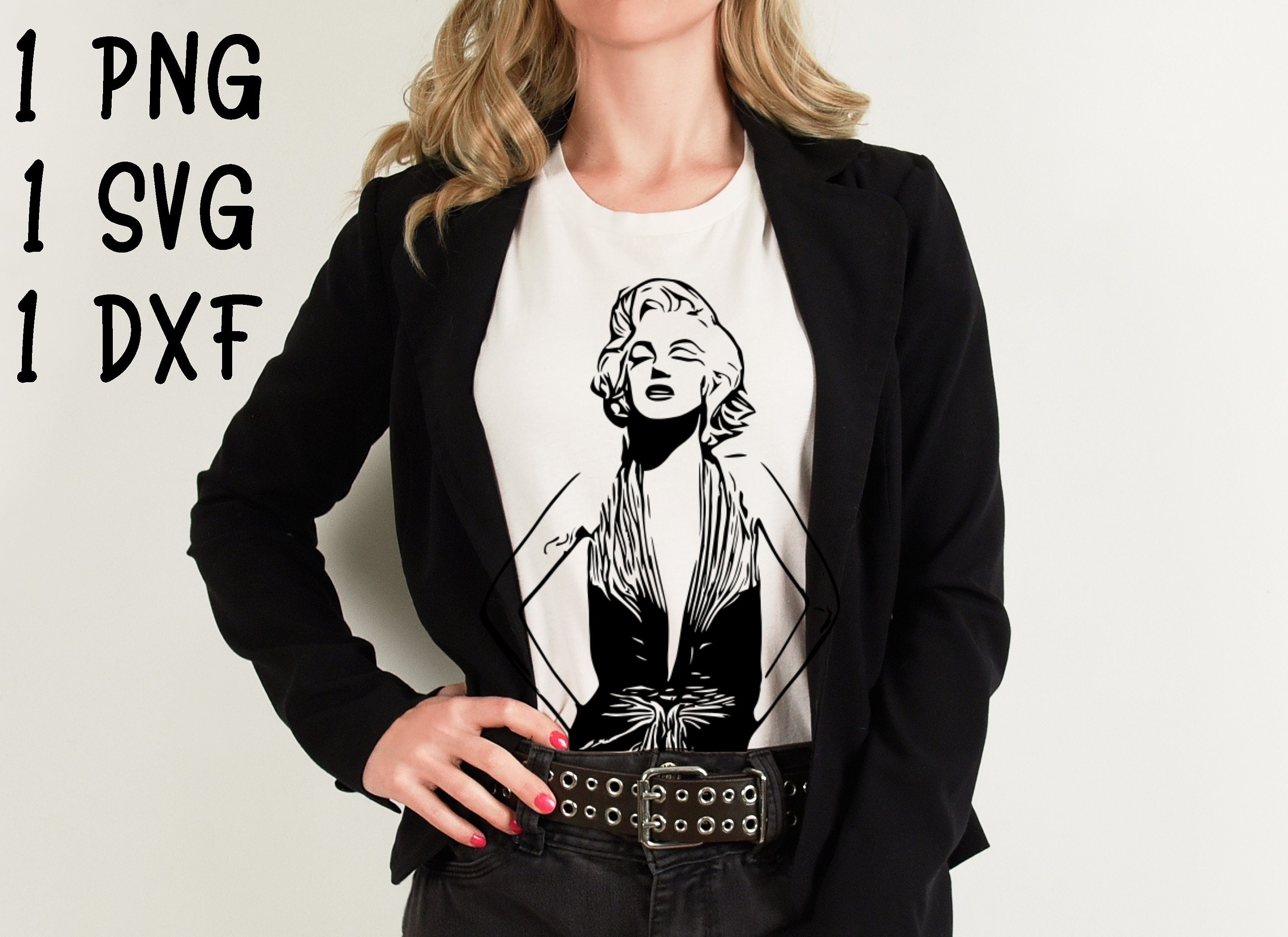 Marilyn Monroe SVG/ PNG Cutting File Cutting File as Shown - Etsy