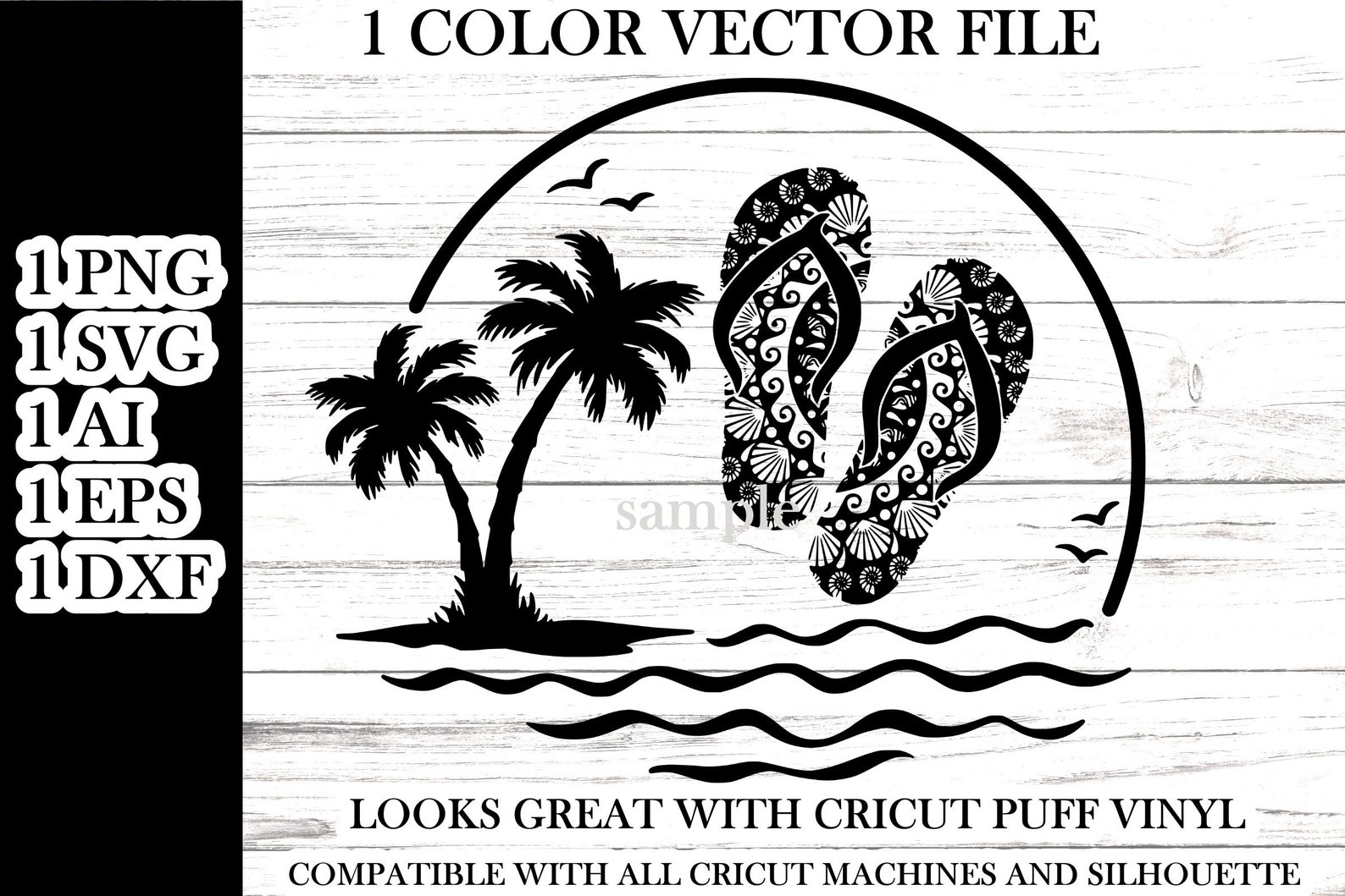 Strand svg Strand Urlaub svg tropical svg tropical svg - Etsy.de