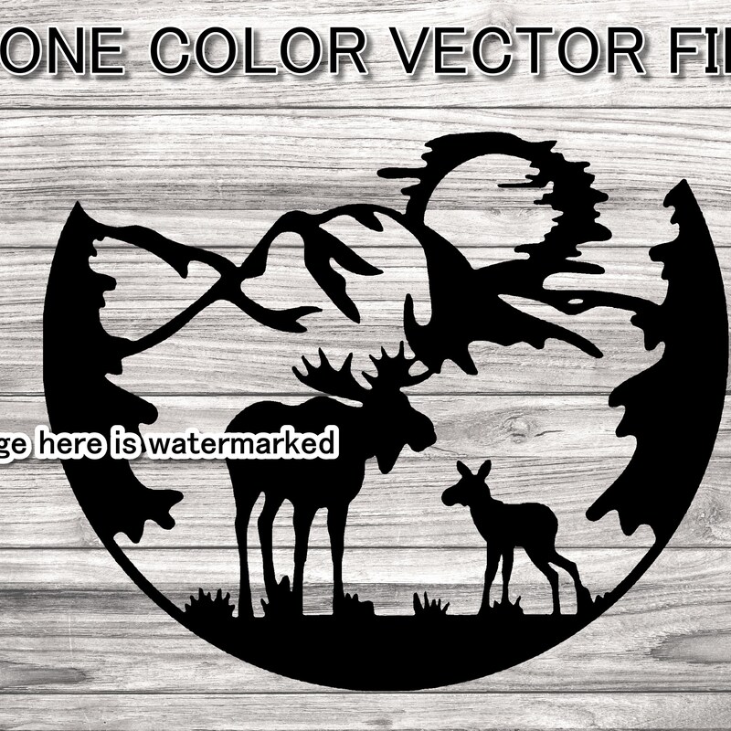Moose Svg - Etsy