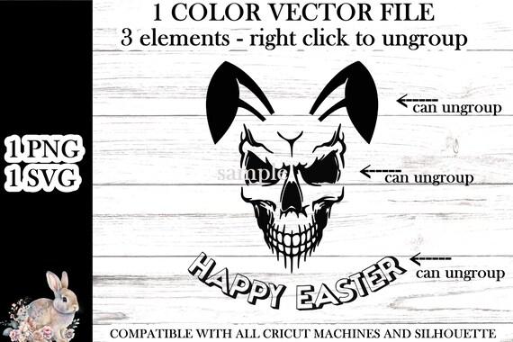 Gothic Happy Easter