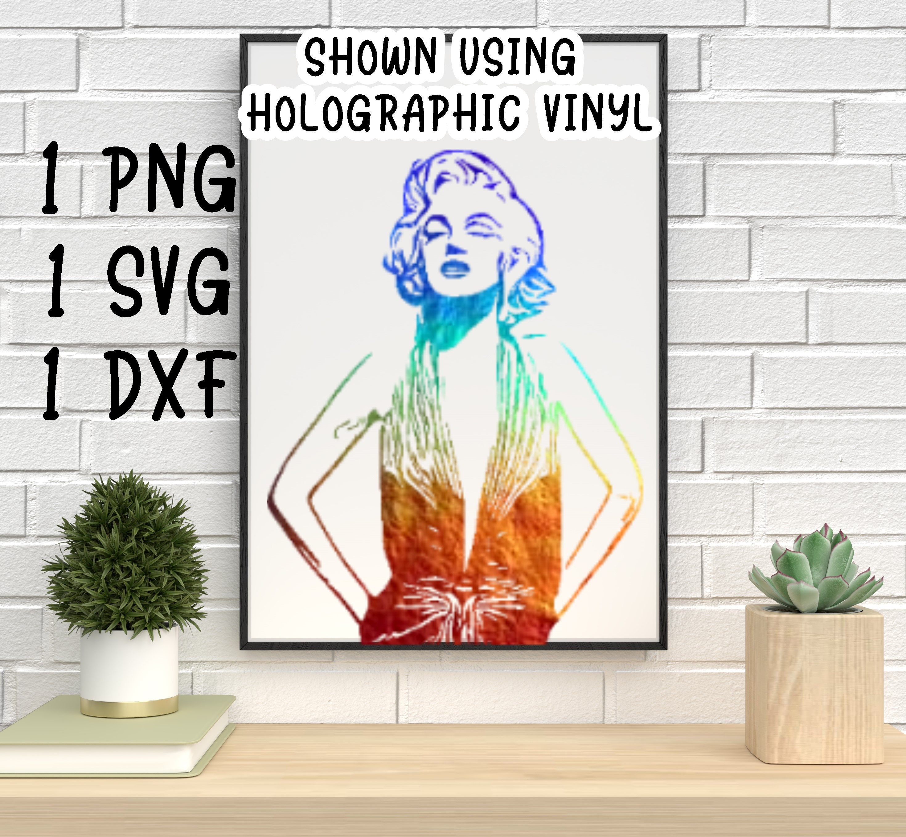 Marilyn Monroe SVG/ PNG Cutting File Cutting File as Shown - Etsy