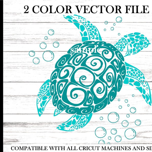 Sea Turtle Svg - Etsy