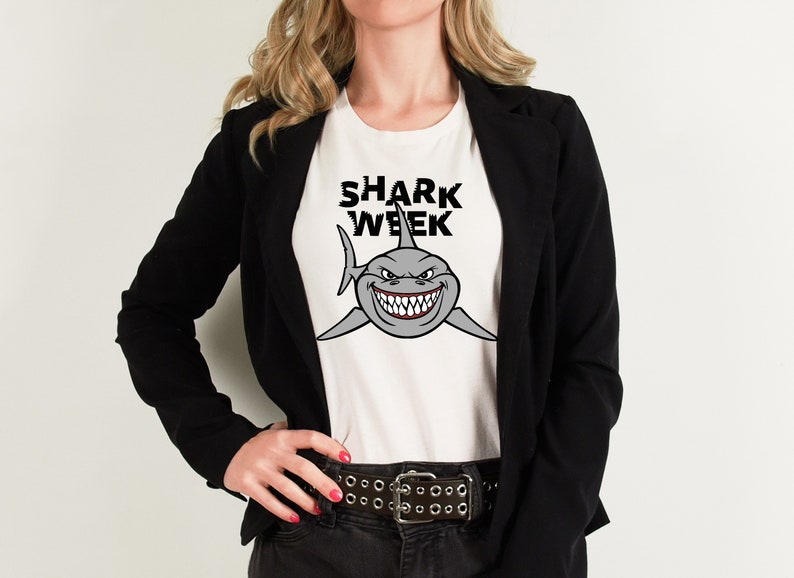 Easy Shark Week Decal Digital Format Shark Week Svg Funny - Etsy