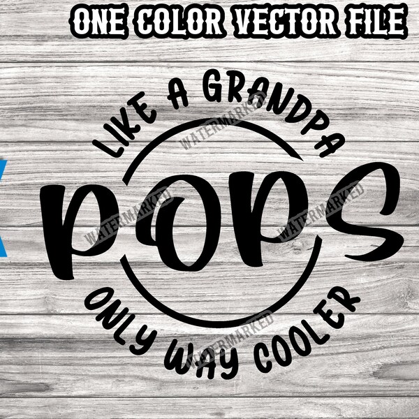 Pops Svg - Etsy