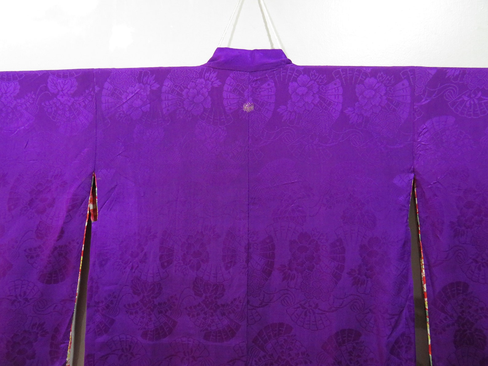 Vintage Japanese Jacket Haori Light Violet Color Abstract - Etsy