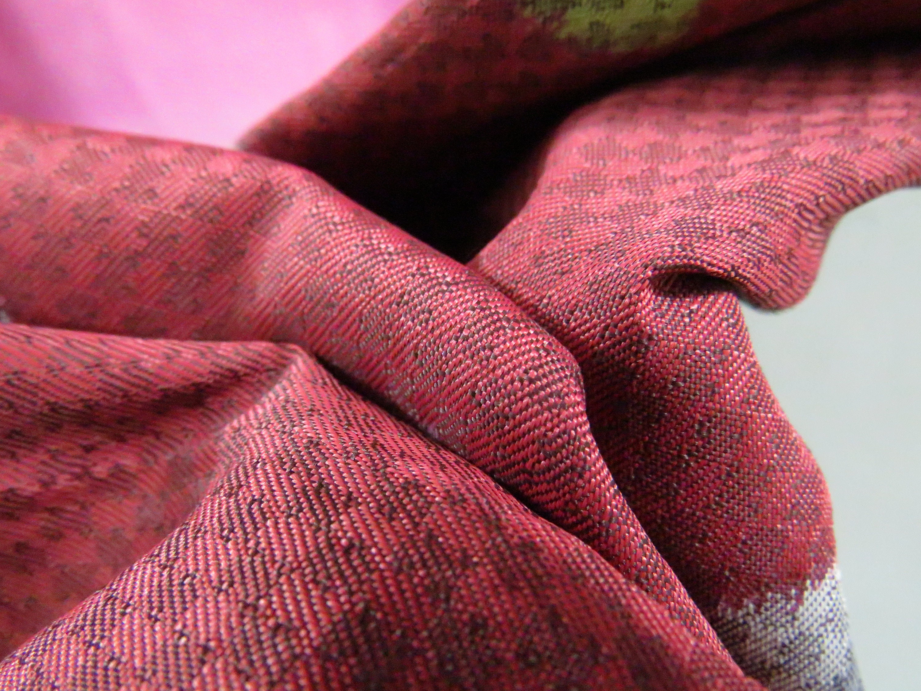 Vintage Japanese Jacket Haori Fire Brick Red Color Flower - Etsy Australia