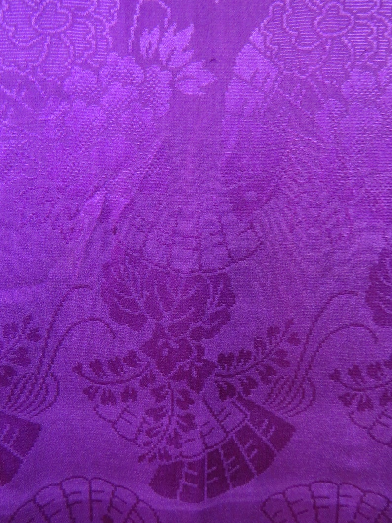 Vintage Japanese Jacket Haori Light Violet Color Abstract - Etsy