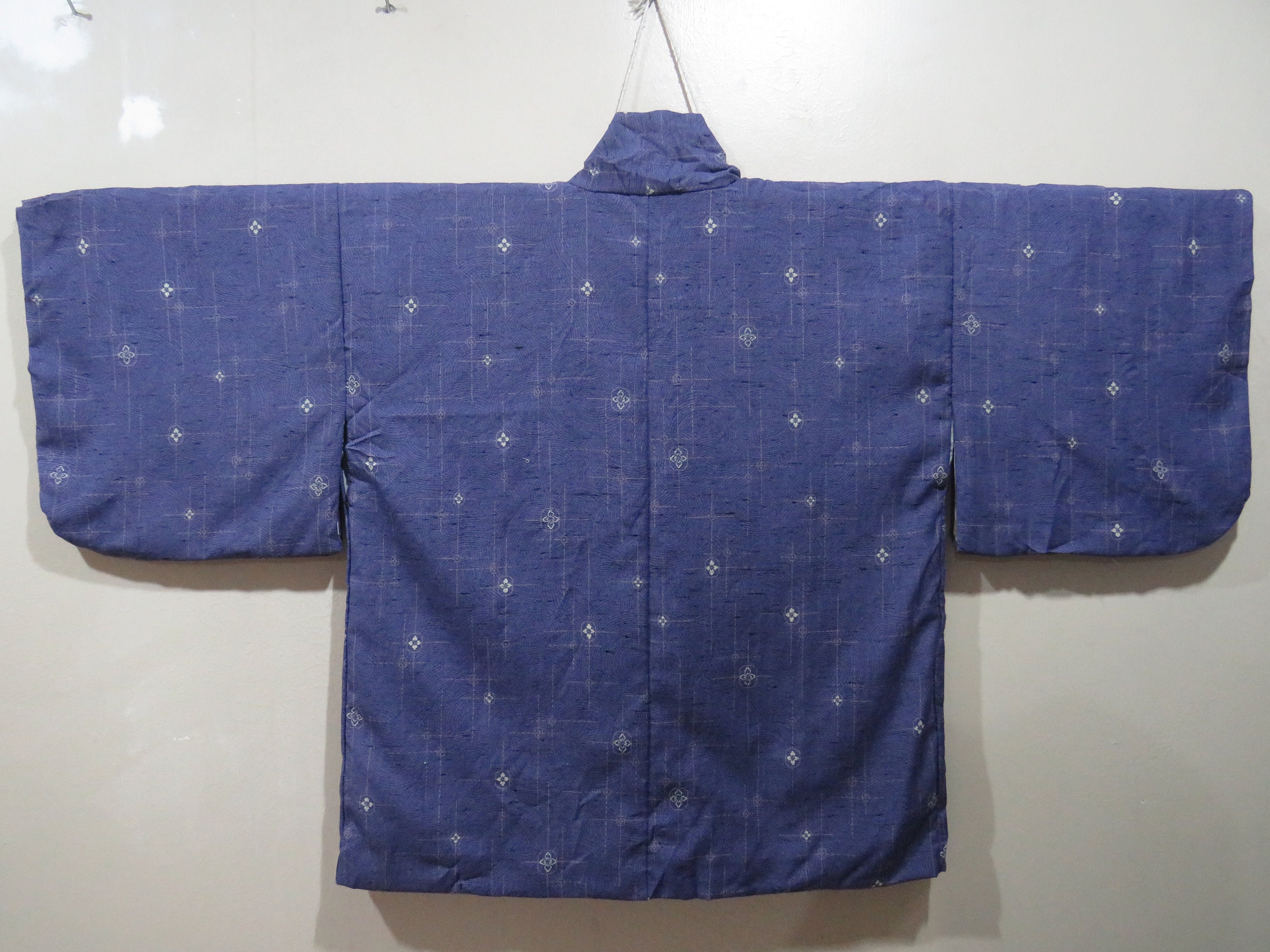 Vintage Japanese Jacket Haori Lapis Blue Color Abstract - Etsy