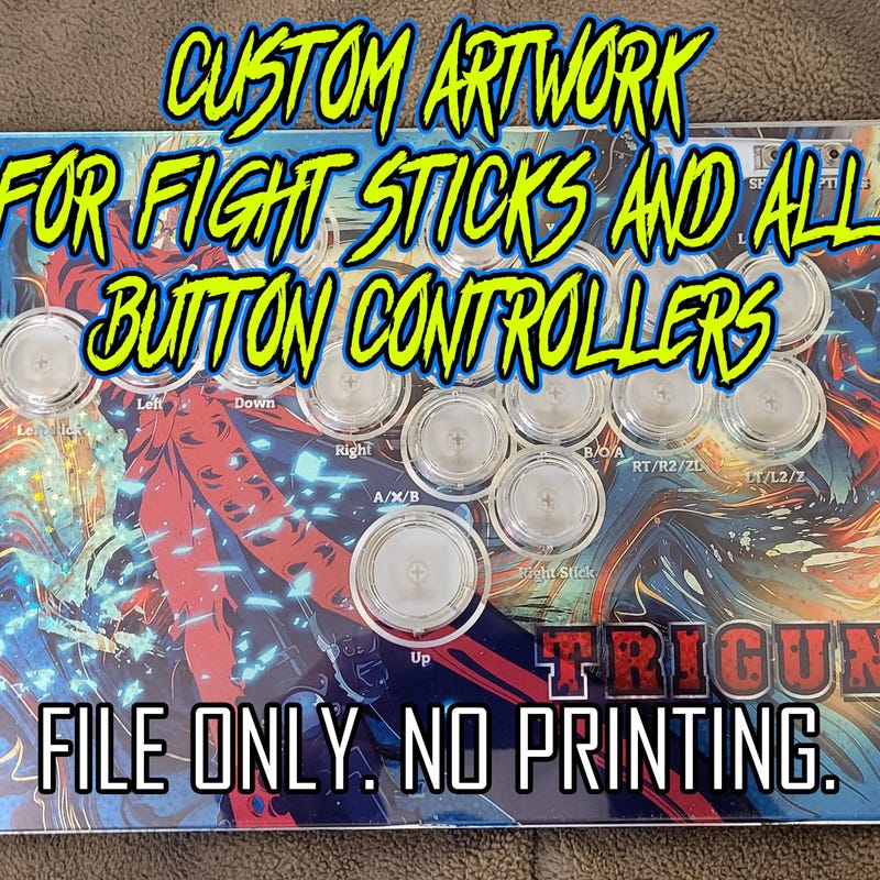 Fighting Arcade Stick - Etsy UK