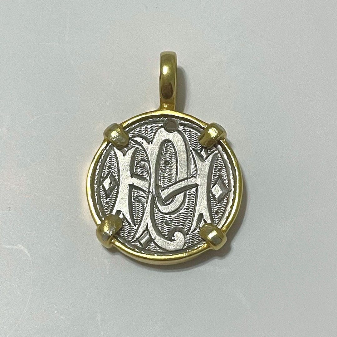 Victorian Love Token: PH/HP 1883 - Etsy