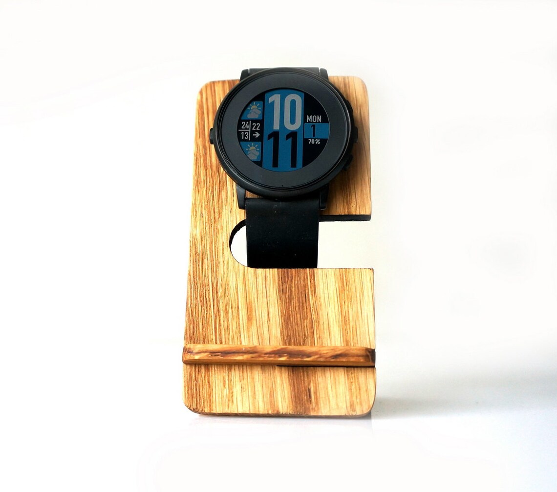 Custom Watch Stand, Personalized Wood Watch Holder, Wooden Watch ...