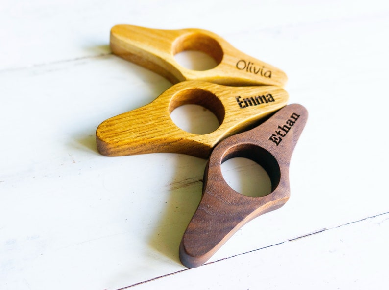 PERSONALIZED Thumb Page Holder Wood Page Holder Custom - Etsy