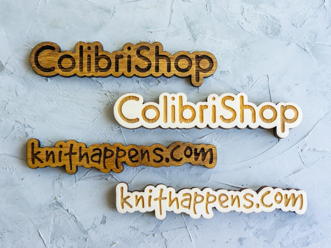 Wooden Account Name Watermark, Social Media Watermark Sign, Physical ...