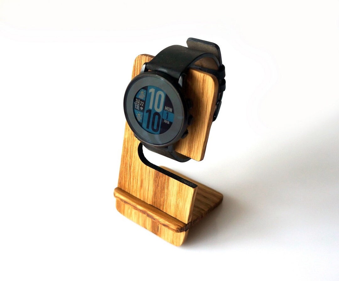 Custom Watch Stand, Personalized Wood Watch Holder, Wooden Watch ...