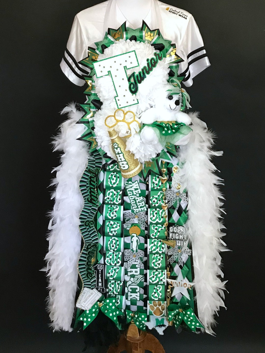 Custom Mega Double Homecoming Mum for High School Sophomore - Etsy