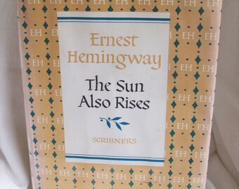 The Sun Also Rises | Etsy