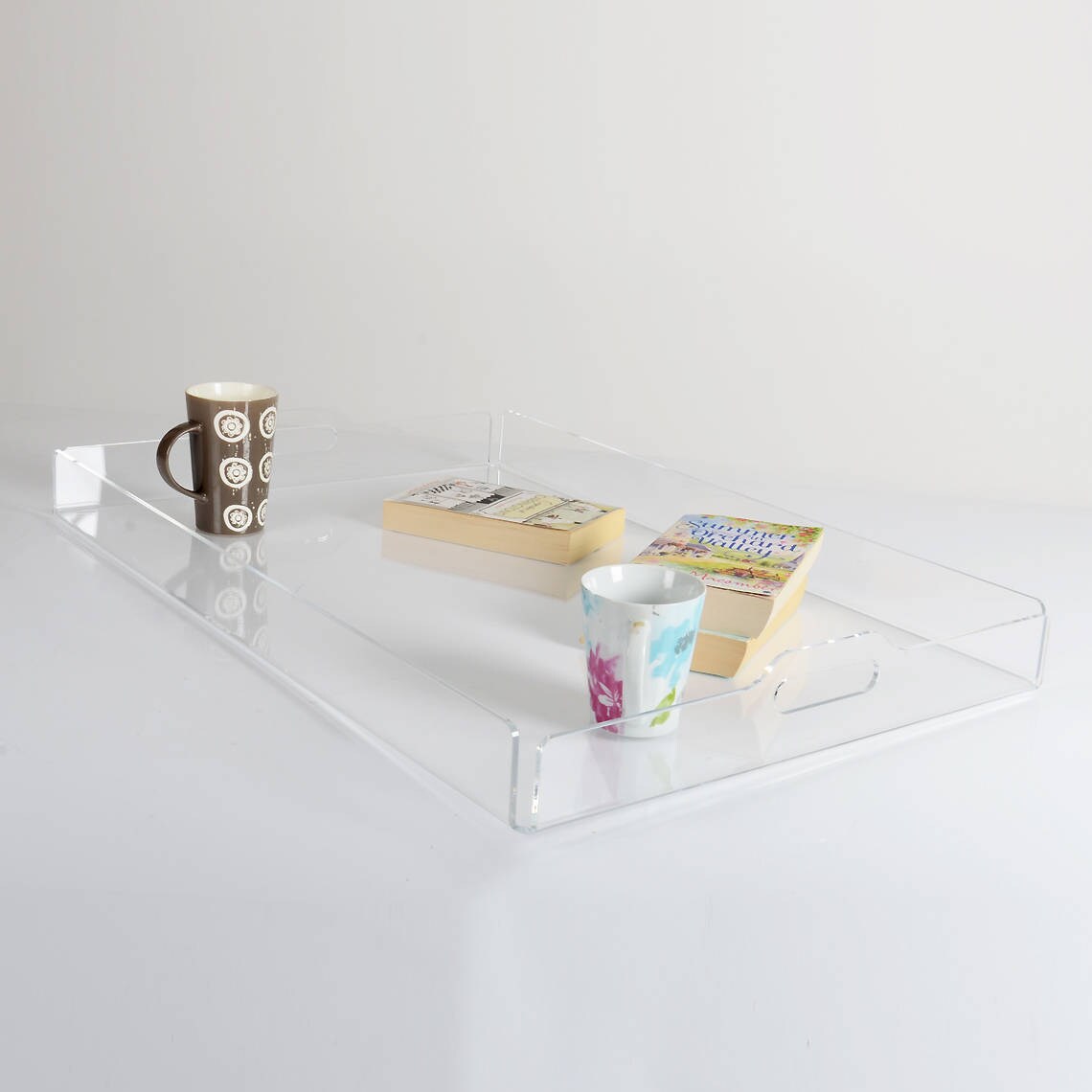 Ottoman Tray Large Acrylic Tray Clear Perspex Acrylic - Etsy