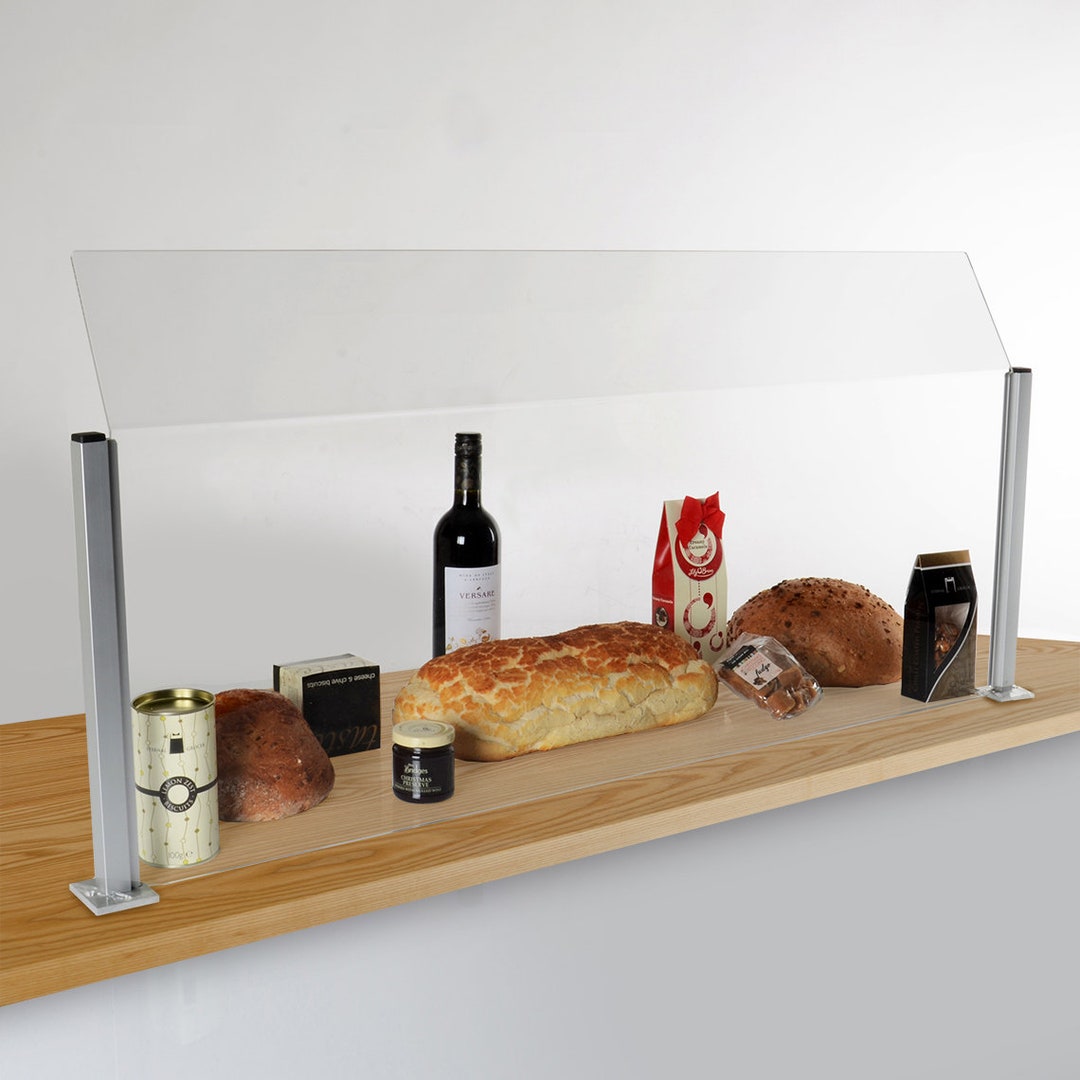 Countertop Food Display Screen Countertop Acrylic Screen Made in the UK ...