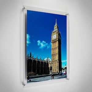 Perspex Wall Mounted Picture Frames Acrylic Photo Frame - Etsy UK