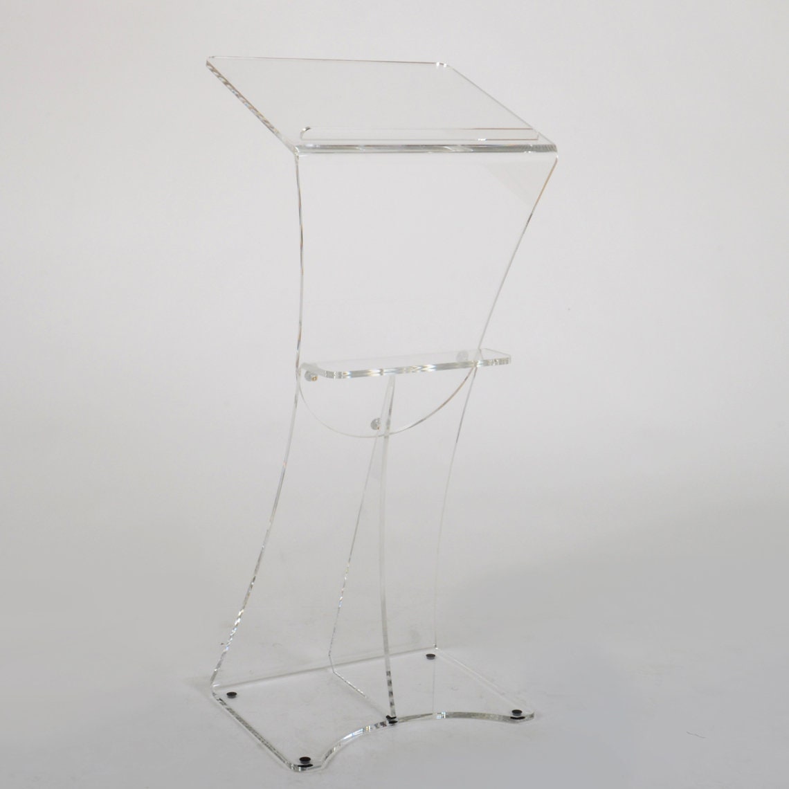 Perspex Lectern Clear Acrylic Lectern Made in the UK - Etsy UK