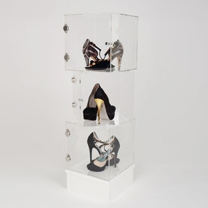 Acrylic Stackable Cubes Lockable Acrylic Display Cubes Made in the UK ...