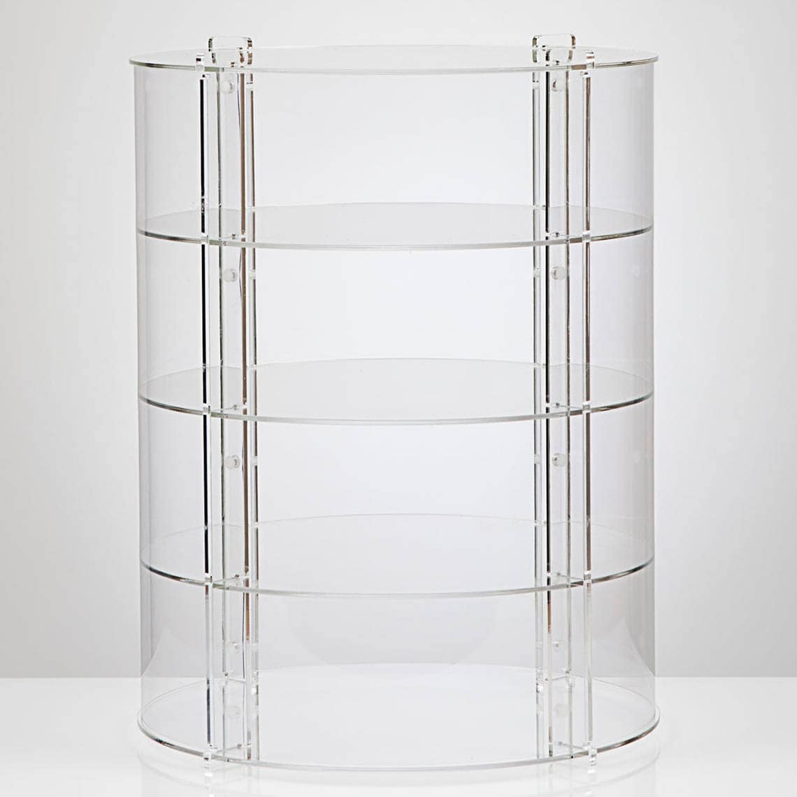 Round Display Cabinet Acrylic Display Case Made in the UK - Etsy UK