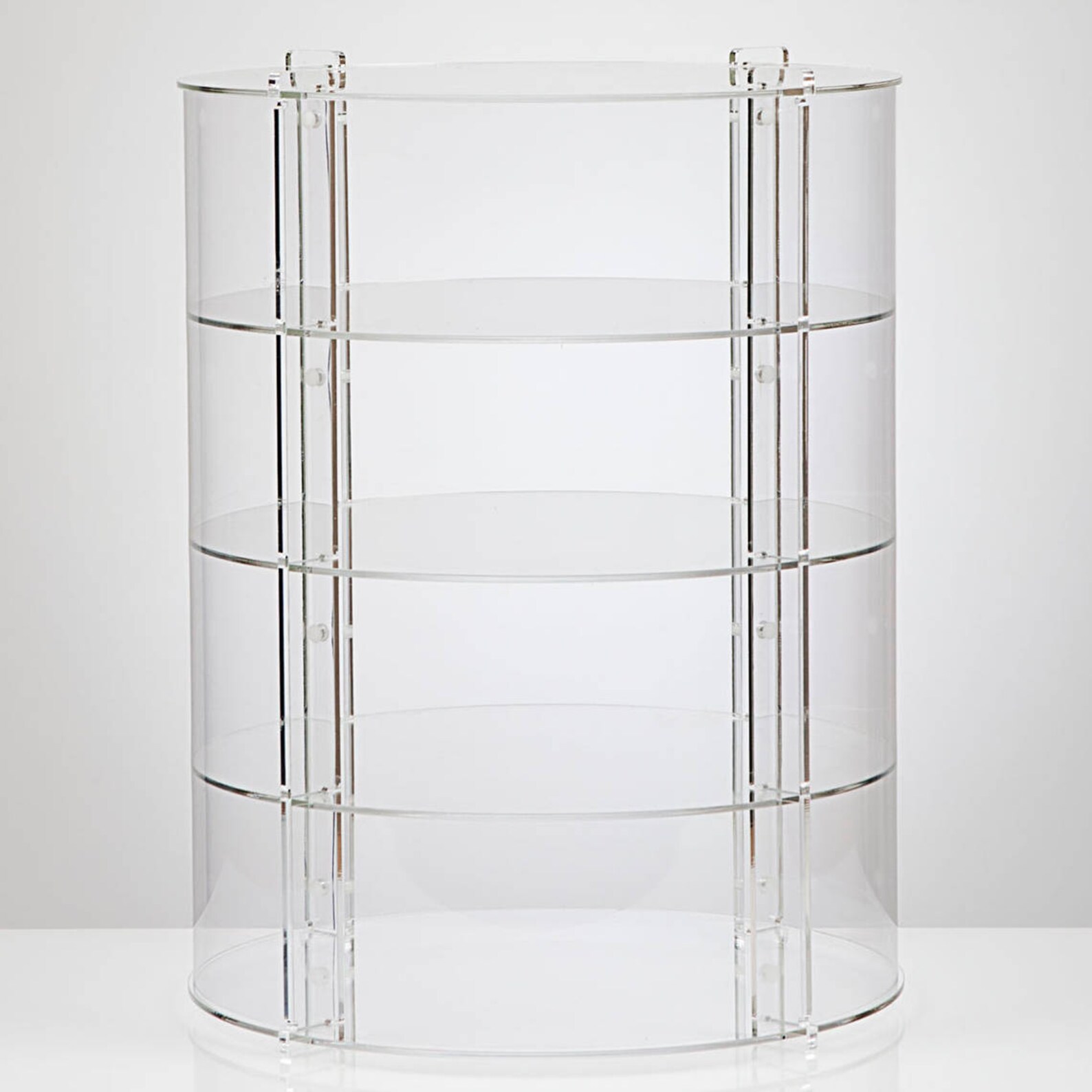 Round Display Cabinet Acrylic Display Case Made in the UK | Etsy